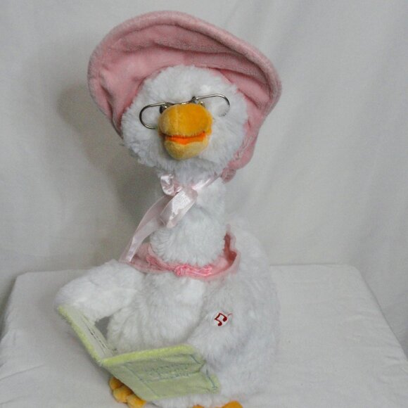 Cuddle Barn | Toys | 2 For 5 Cuddle Barn Mother Goose Plush Animated Talking Tells Nursery ...